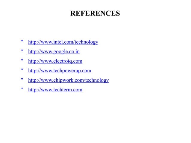 22 nano meter technology | PPT