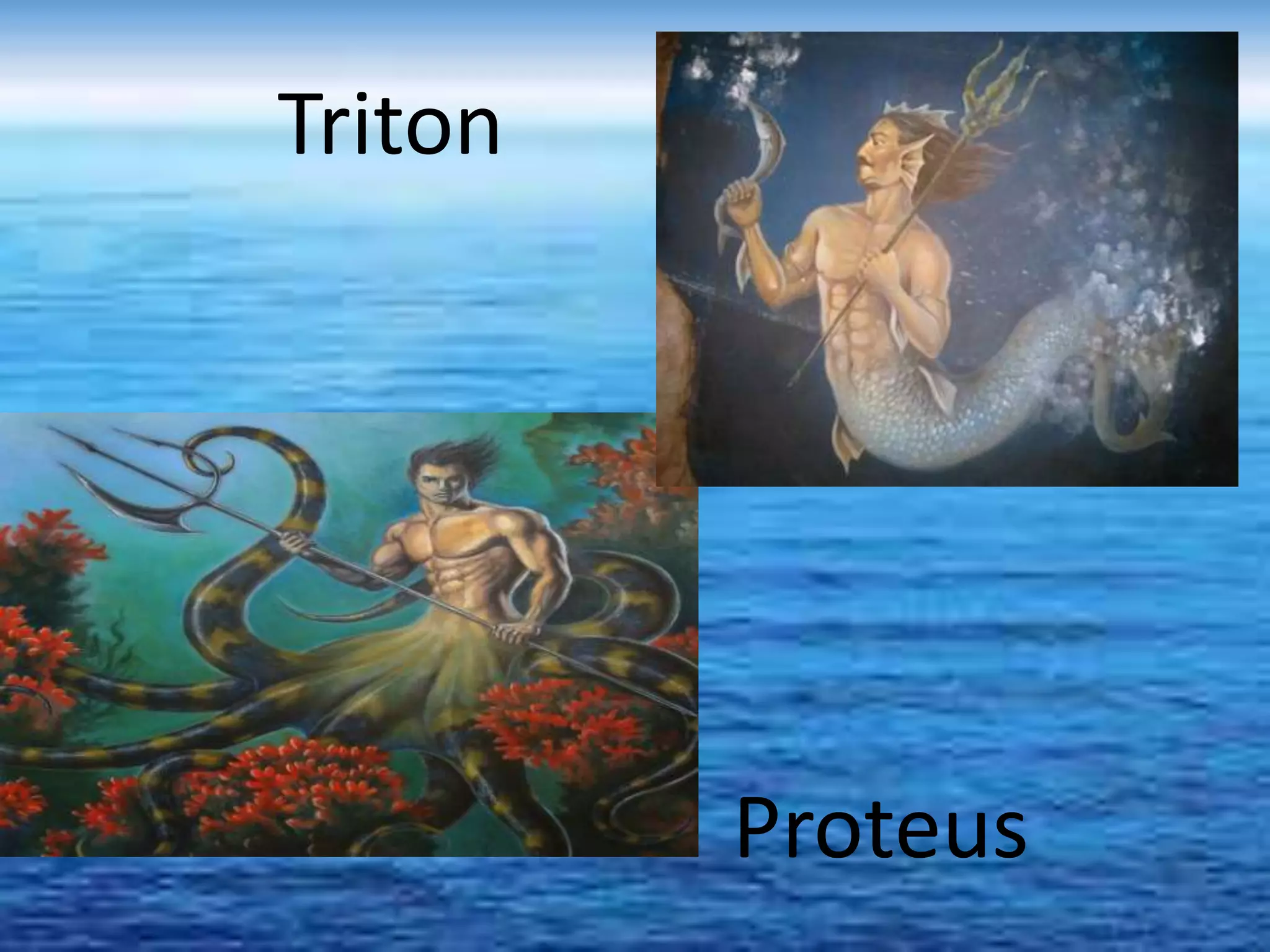 GREEK MYTHOLOGY;GODS OF WATER AND THE UNDERWORLD | PPTX