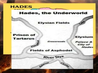 Map Of The Underworld Greek Mythology