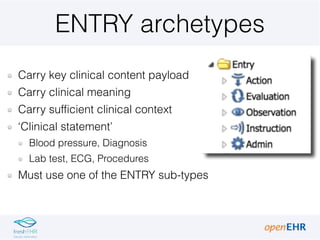 2 2 open_ehr archetypes classes | PPT