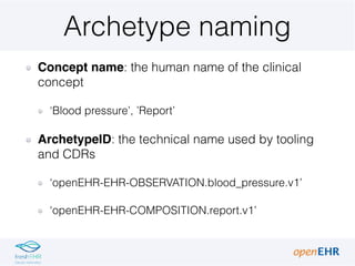 2 2 open_ehr archetypes classes | PPT