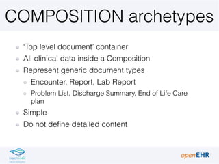 2 2 open_ehr archetypes classes | PPT