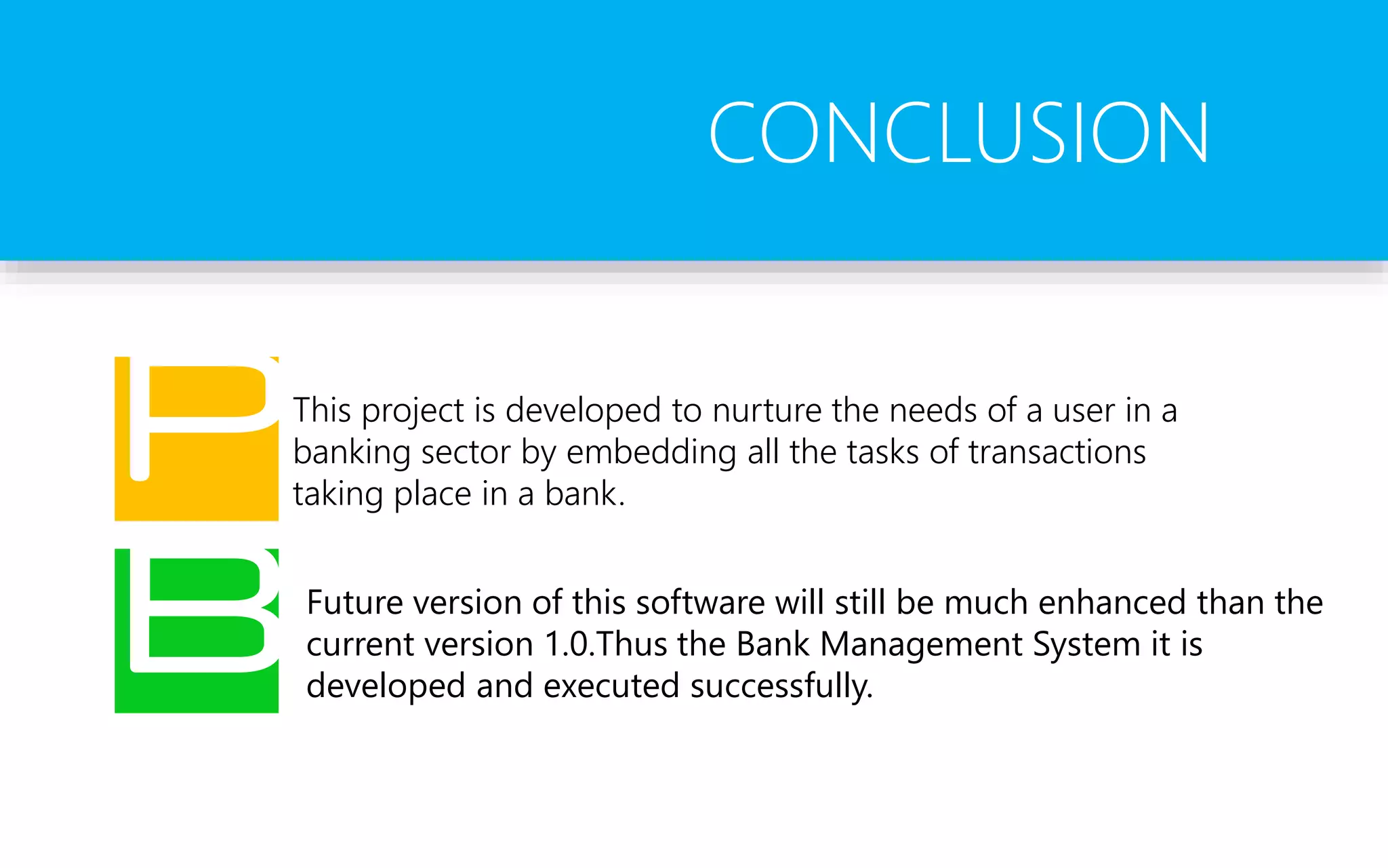 Banking management system | PPTX