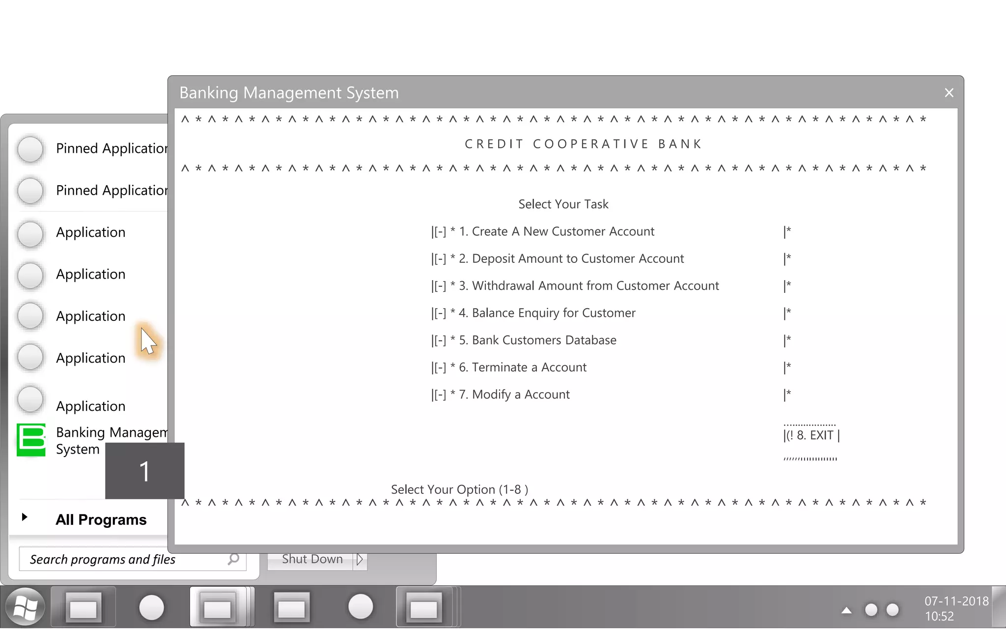 Banking management system | PPTX