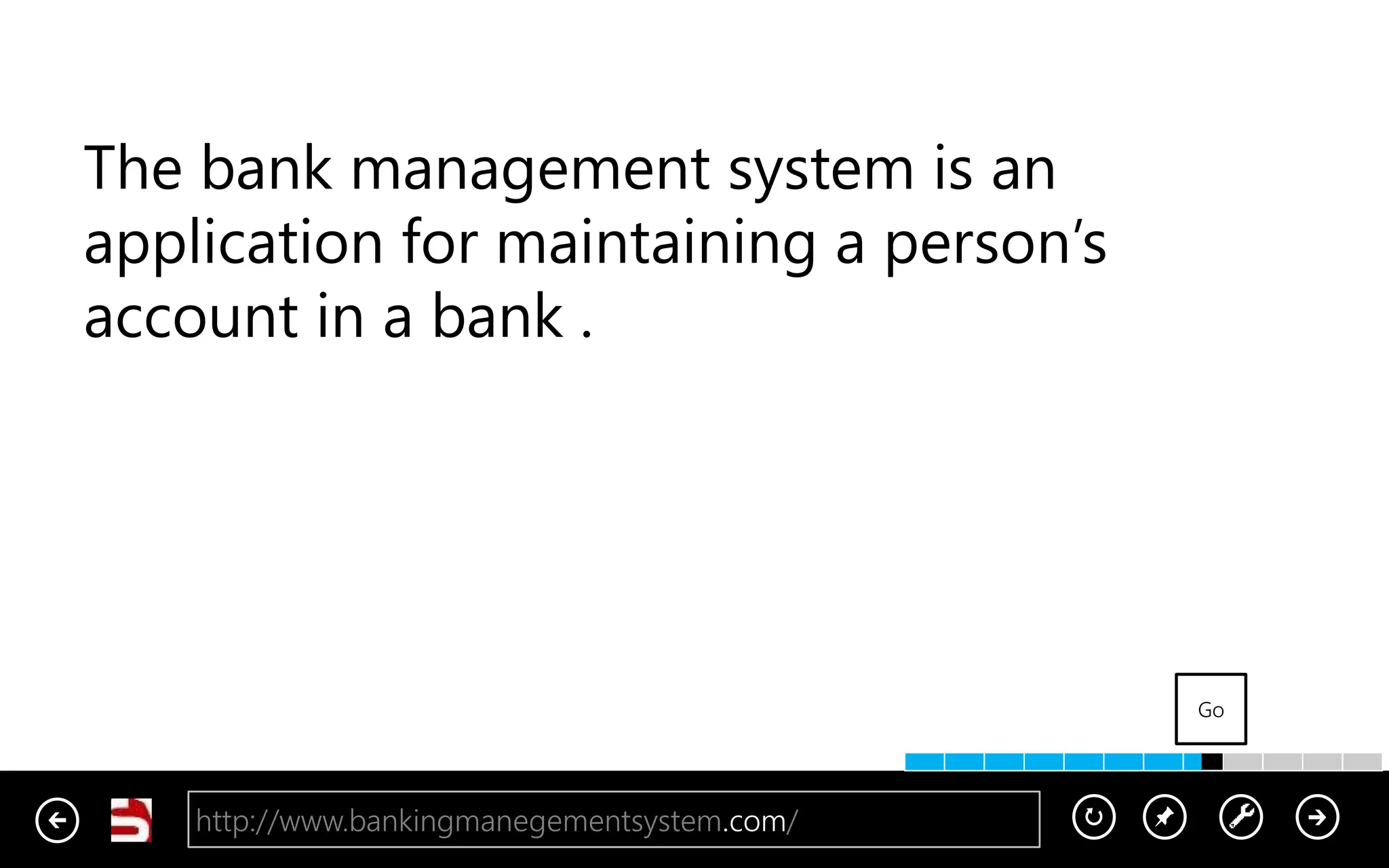 Banking management system | PPTX