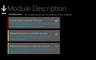Banking management system | PPTX