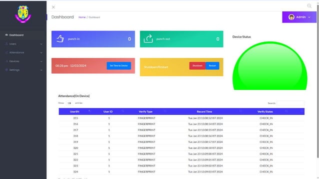 Fingerprint Attendance project final PPT | PPT | Operating Systems | Computer Software and ...