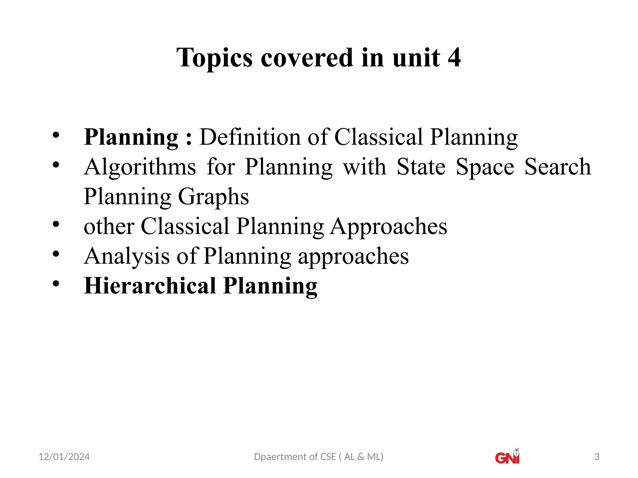 22PCOAM11 IAI Unit 4 Session 20 planning graph.pptx