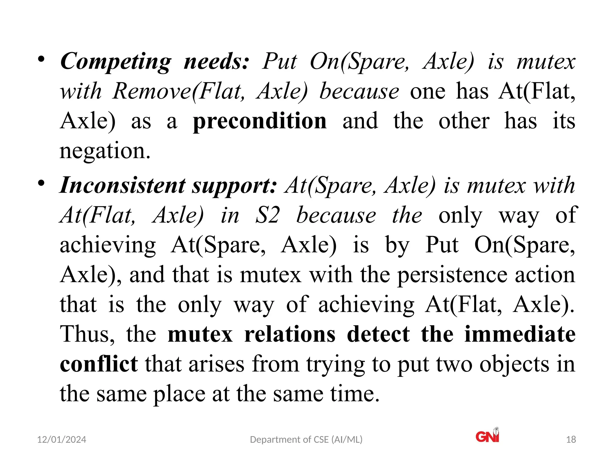 22PCOAM11 IAI Unit 4 Session 21 Graphplan algorithm.pptx