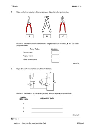 KHB Trial PT3 | PDF