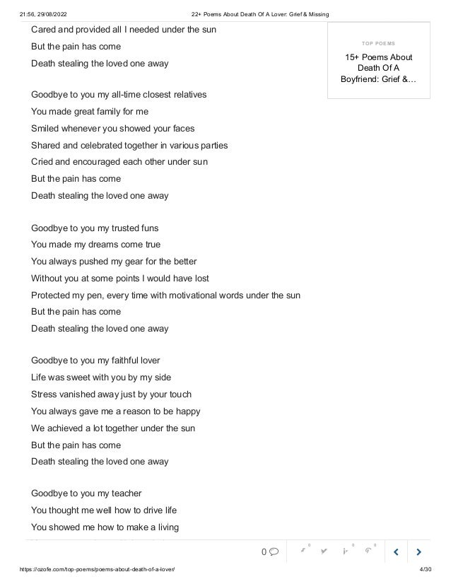 22+ Poems About Death Of A Lover_ Grief & Missing.pdf