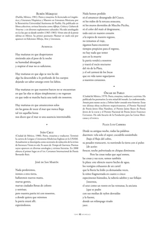 22 poetas mexicanos actuales | PDF