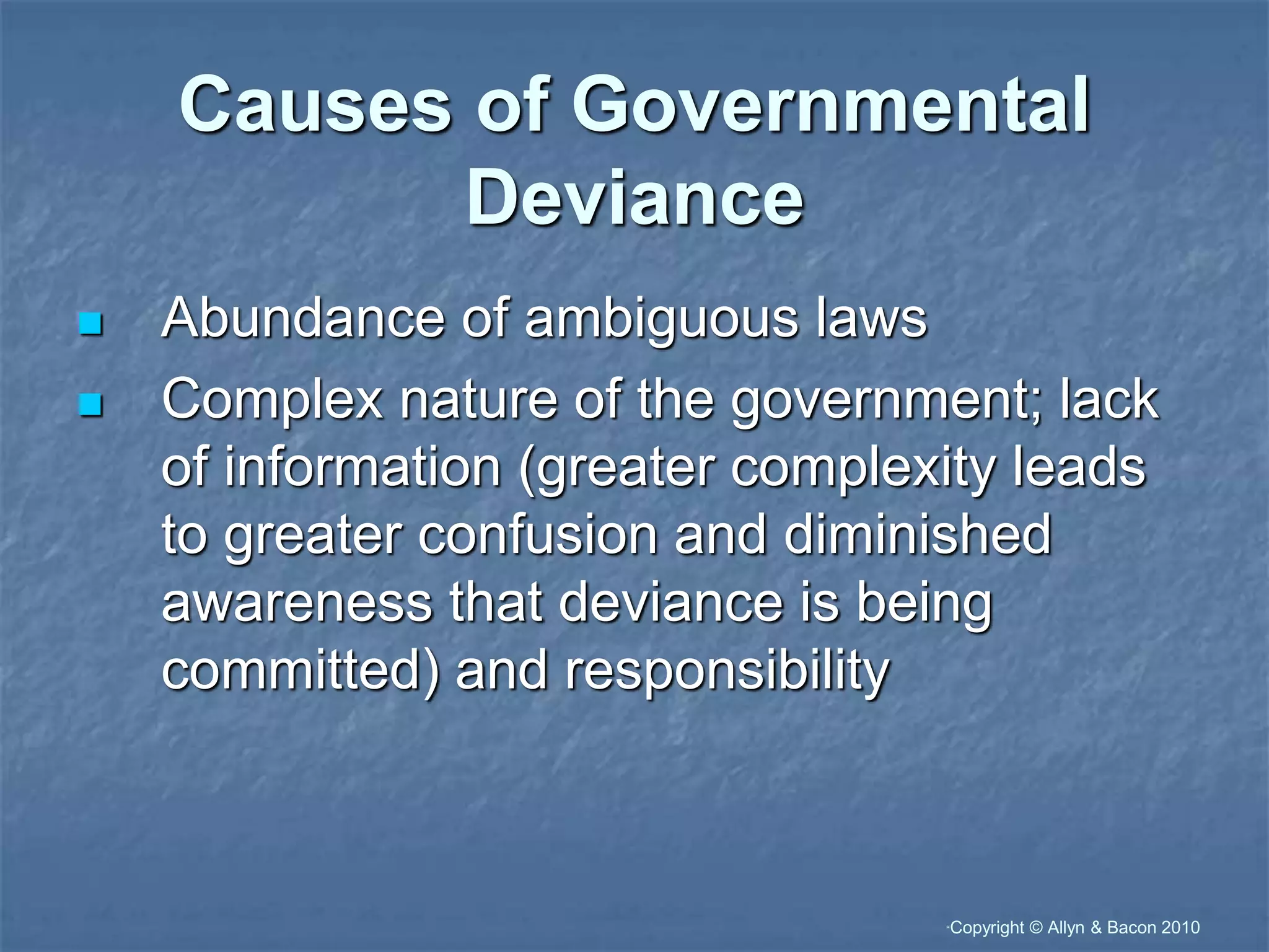 privileged class deviance ( concept &nature) | PPTX