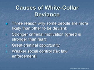 privileged class deviance ( concept &nature) | PPTX