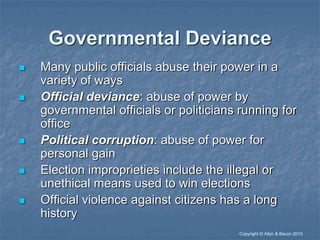 privileged class deviance ( concept &nature) | PPTX