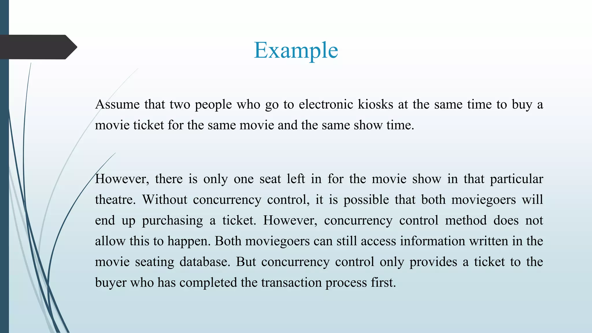 Overview Of Concurrency Control And Recovery In Distributed Databases Pptx Databases