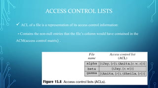 Protection Structures & Capabilities in Operating System | PPT