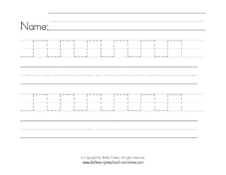 22 preschool printable-writing-patterns | PDF