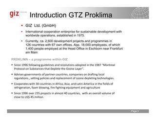 Programmatic approach for proven and climate friendly technologies | PPT