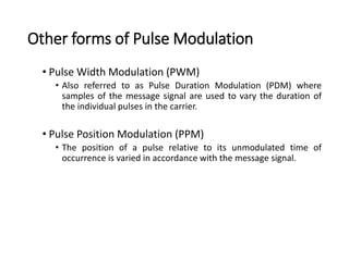22 PulseModulation.pdf | Digital Audio | Computer Software and Applications