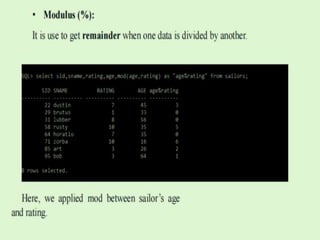 Arithmetic operators | PPTX