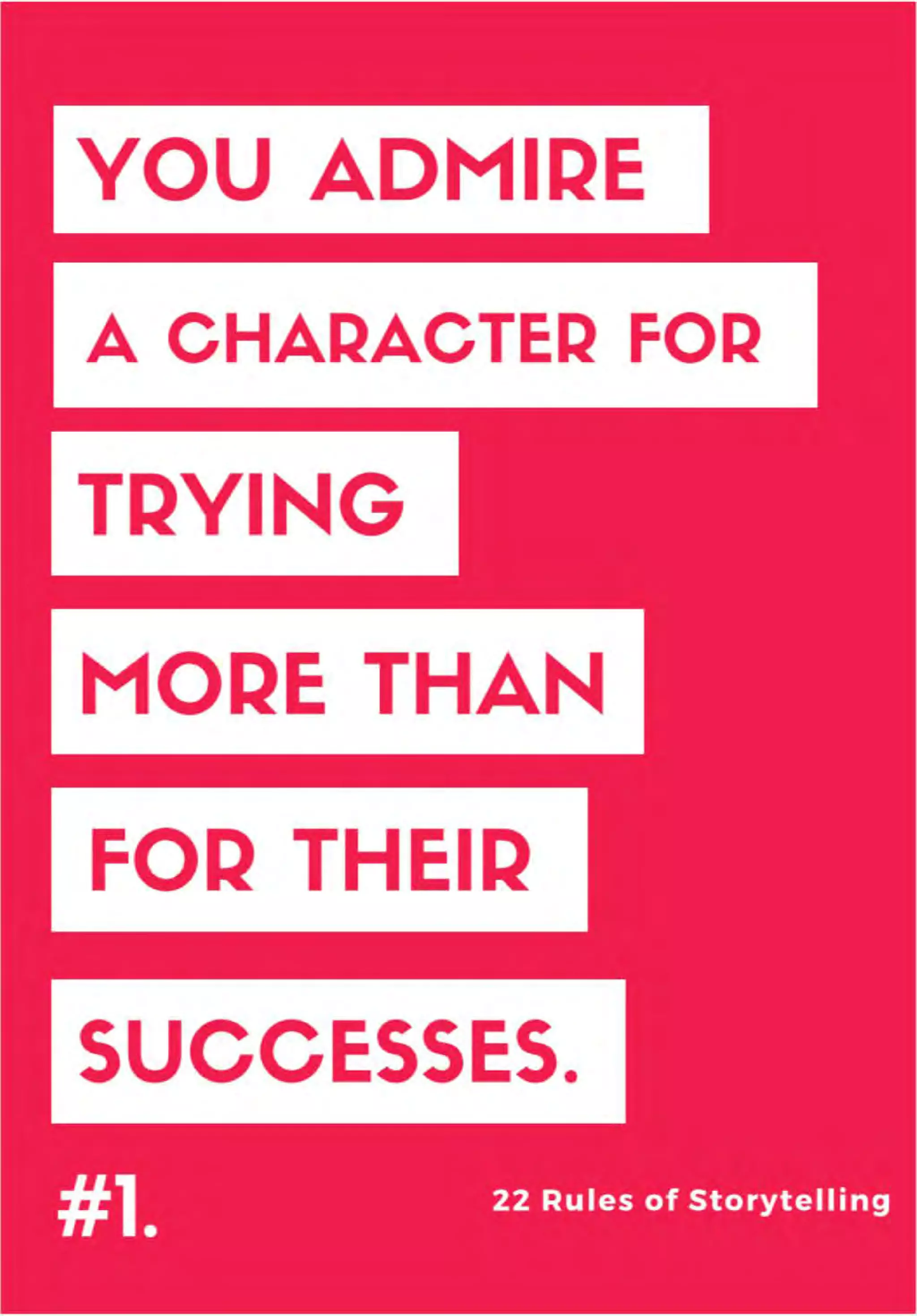 PIXAR: 22 Rules in Storytelling | PDF