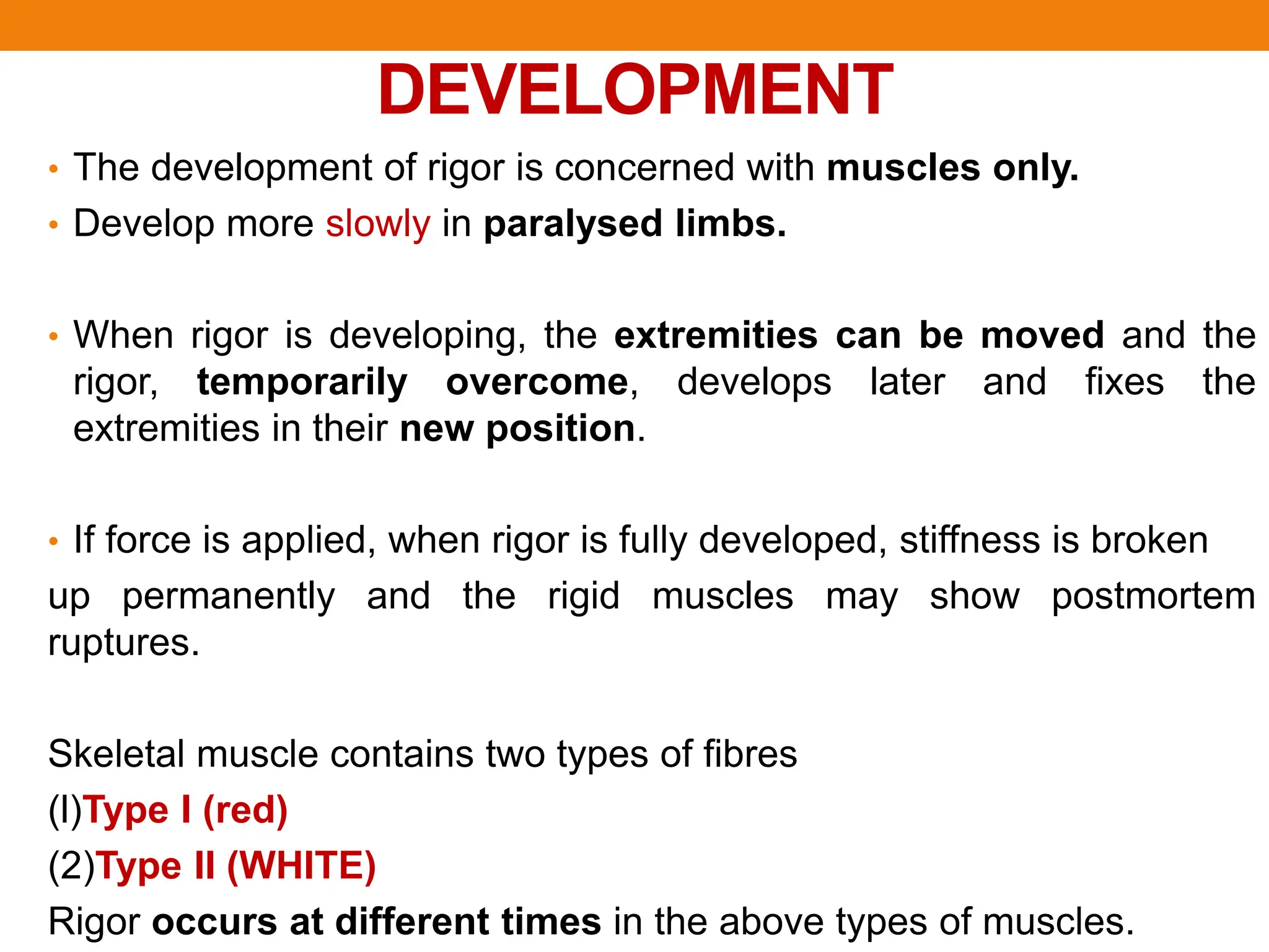RIGOR MORTIS FORENSIC MEDICINE PRESENTATION | PPTX