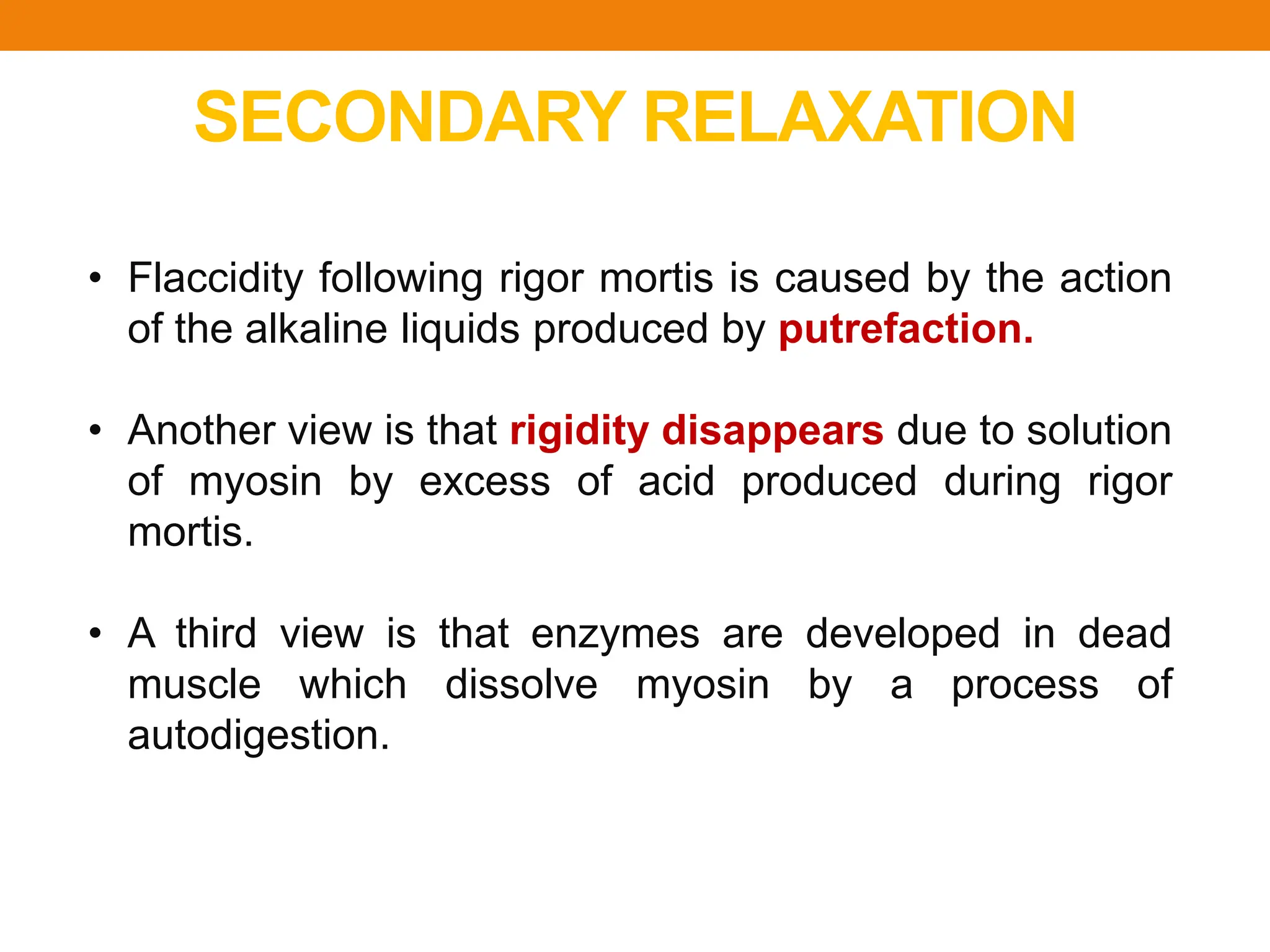 RIGOR MORTIS FORENSIC MEDICINE PRESENTATION | PPTX
