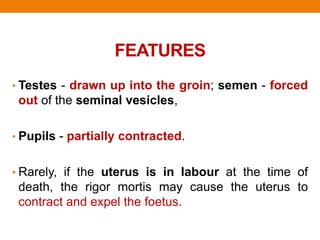 RIGOR MORTIS FORENSIC MEDICINE PRESENTATION | PPTX