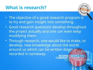 22RIP module1 research methodology and definitions | PPTX