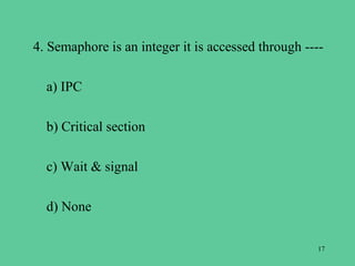22 semaphores nd proces communi | PPT