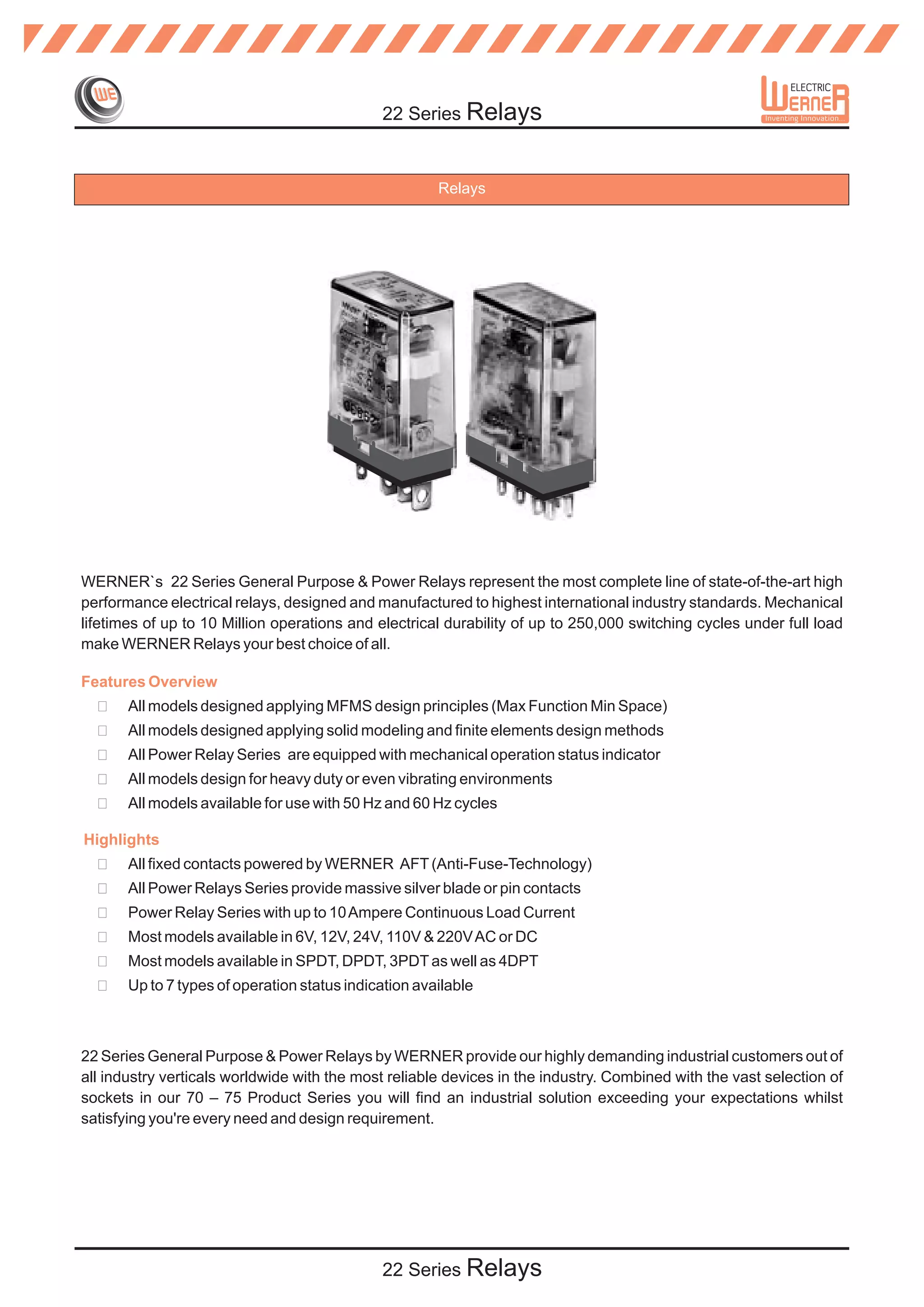22 series relays | PDF