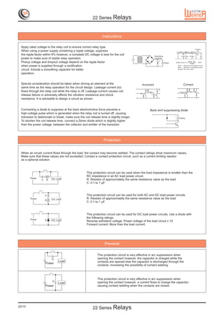 22 series relays | PDF