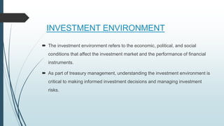 Investment environment in india | PPTX