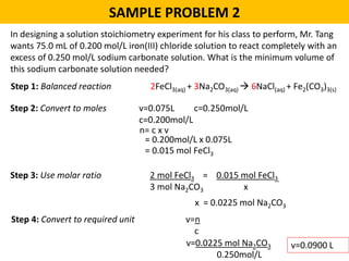 Solution Stoichiometry Chemistry LibreTexts, 59% OFF