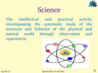 22 spirituality vs science | PPT