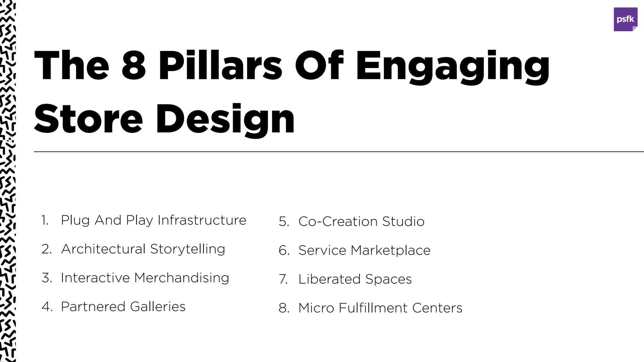 Store Experience Design Debrief | PPT