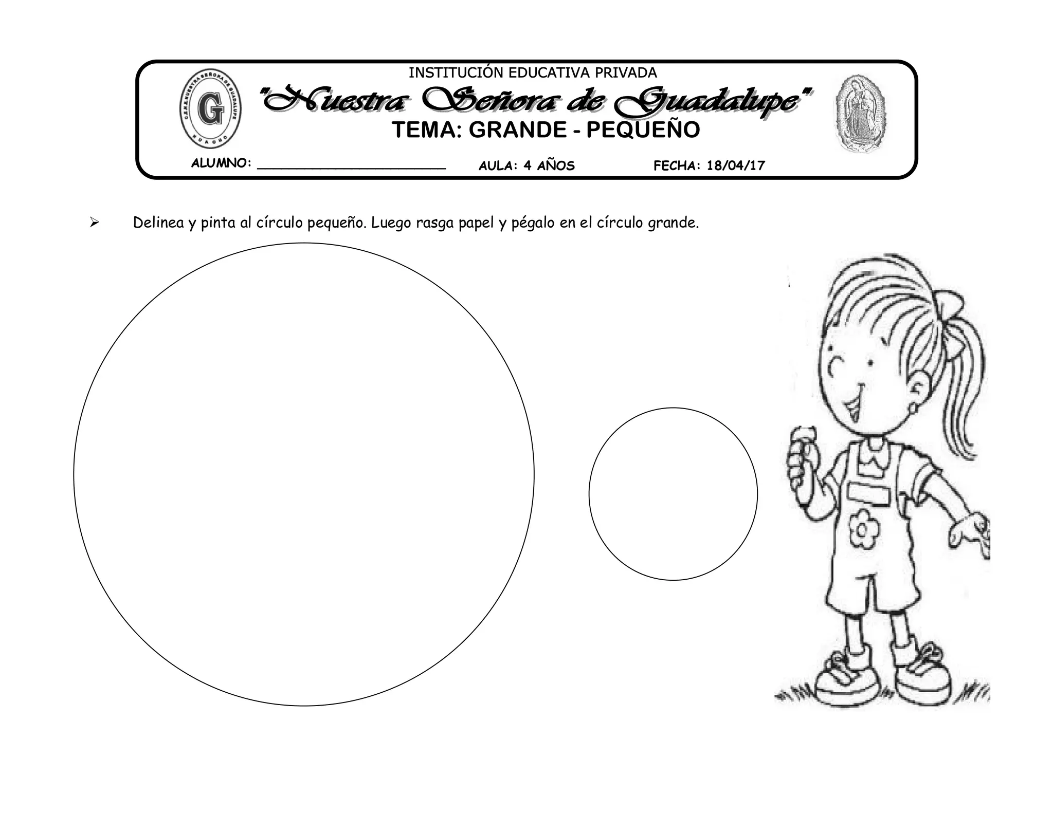 22 tema círculo grande pequeño | PDF