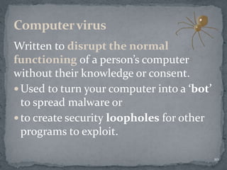 2 2 the dangers of computer crime | PPT