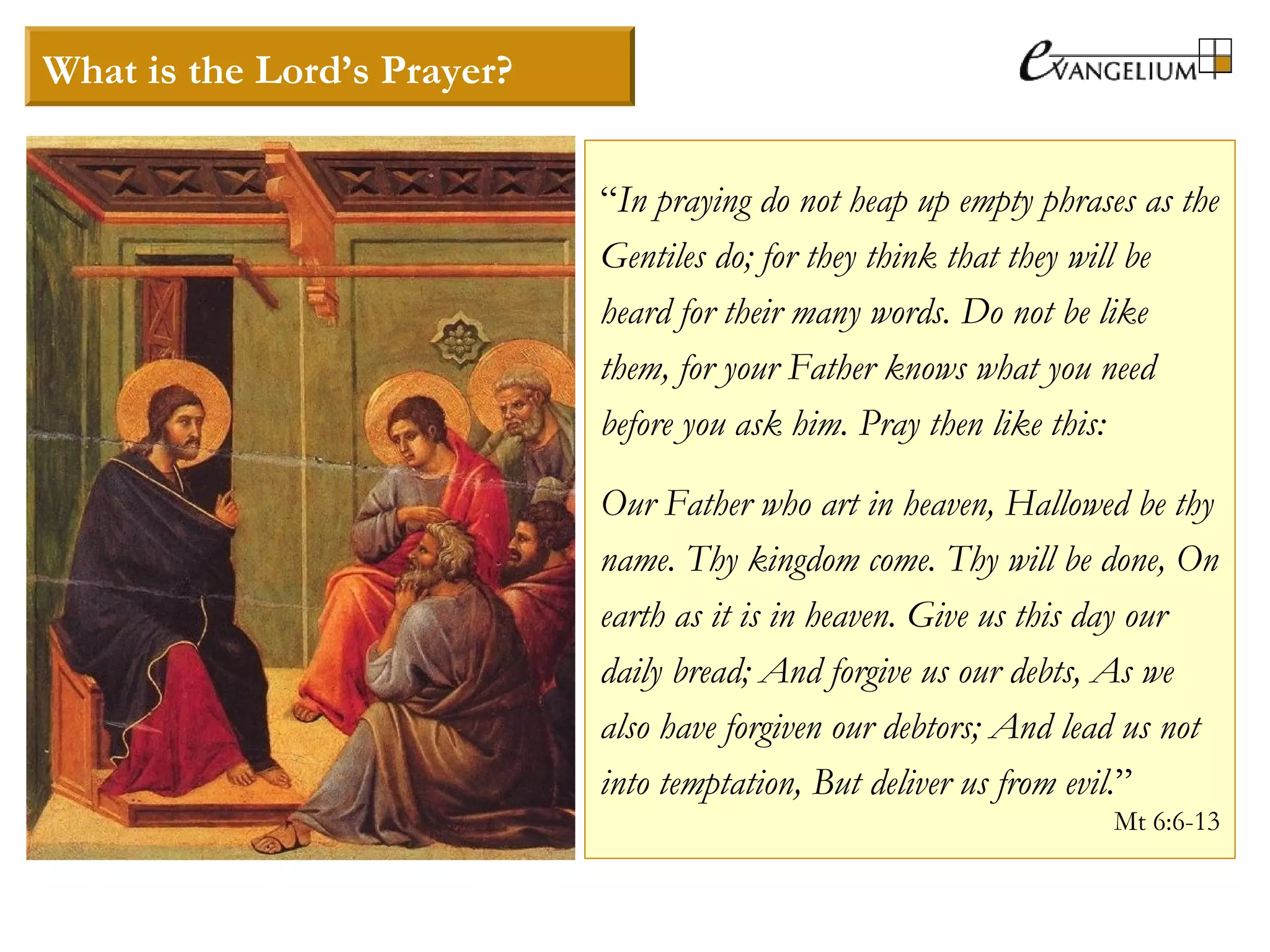 the lord's prayer | PPT