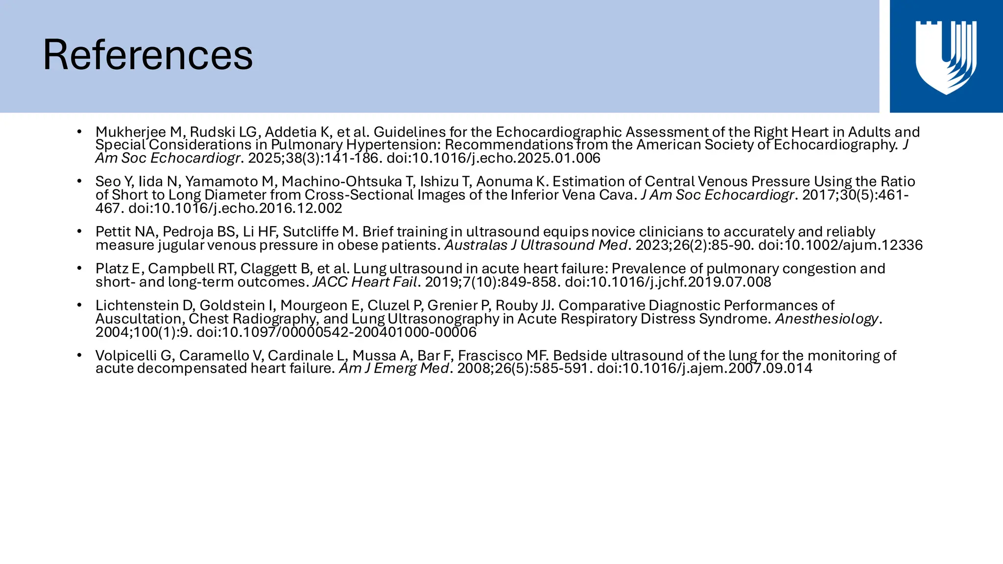 Reviving the Physical Exam: The POCUS Volume Assessment | PDF