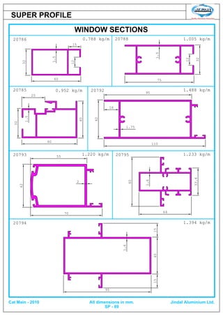 22) window sections | PDF
