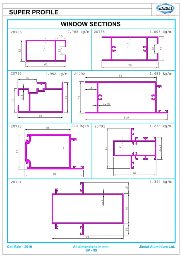22) window sections | PDF
