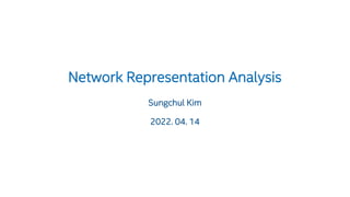 Network Representation Analysis using Centered Kernel Alignment (CKA) | PDF