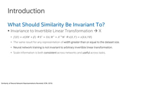 Network Representation Analysis using Centered Kernel Alignment (CKA) | PPT