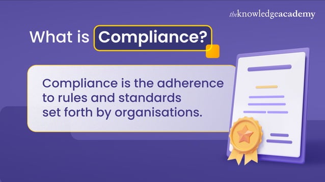 Compliance is the foundation of successful businesses. | PDF