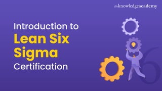 Ready to Transform Your Career? Start your Lean Six Sigma journey today ...