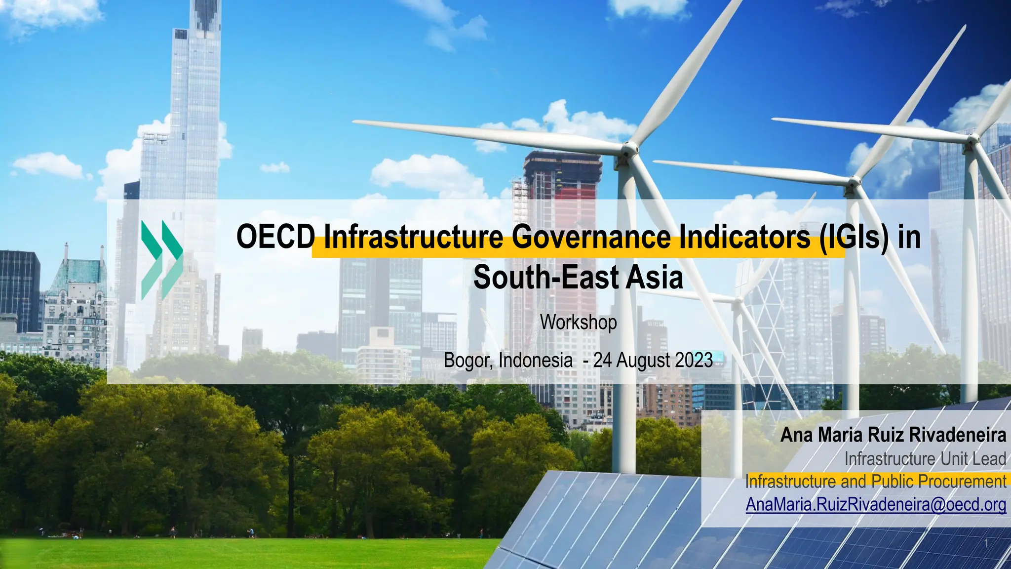 Workshop in Infrastructure Governance Indicators in Indonesia | PPT