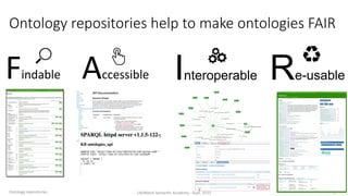 Ontology repositories and case study with OntoPortal | PDF