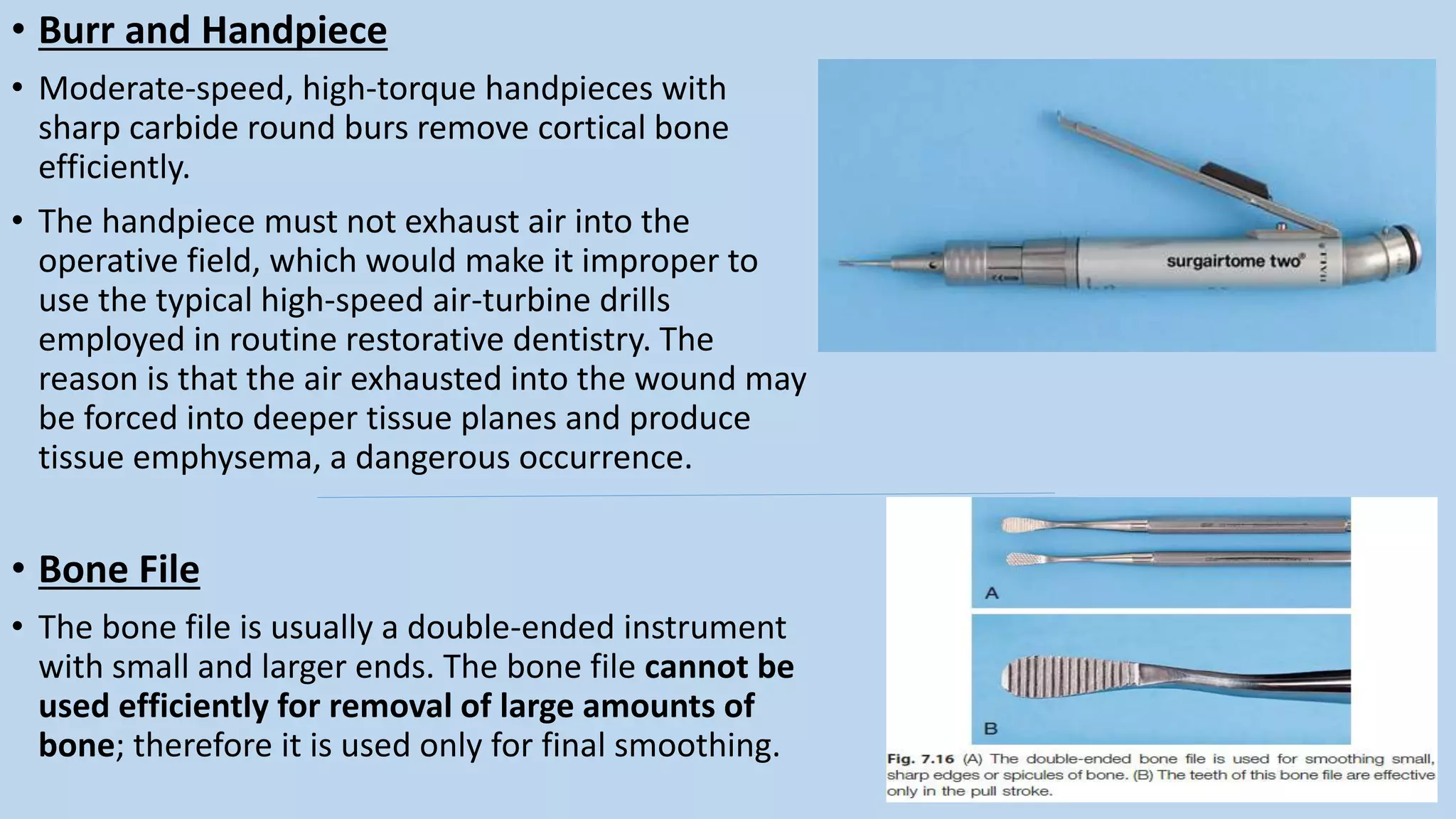 Instrumentation for Basic Oral Surgery Dr.Ali Mohammed AbuTrab | PPTX